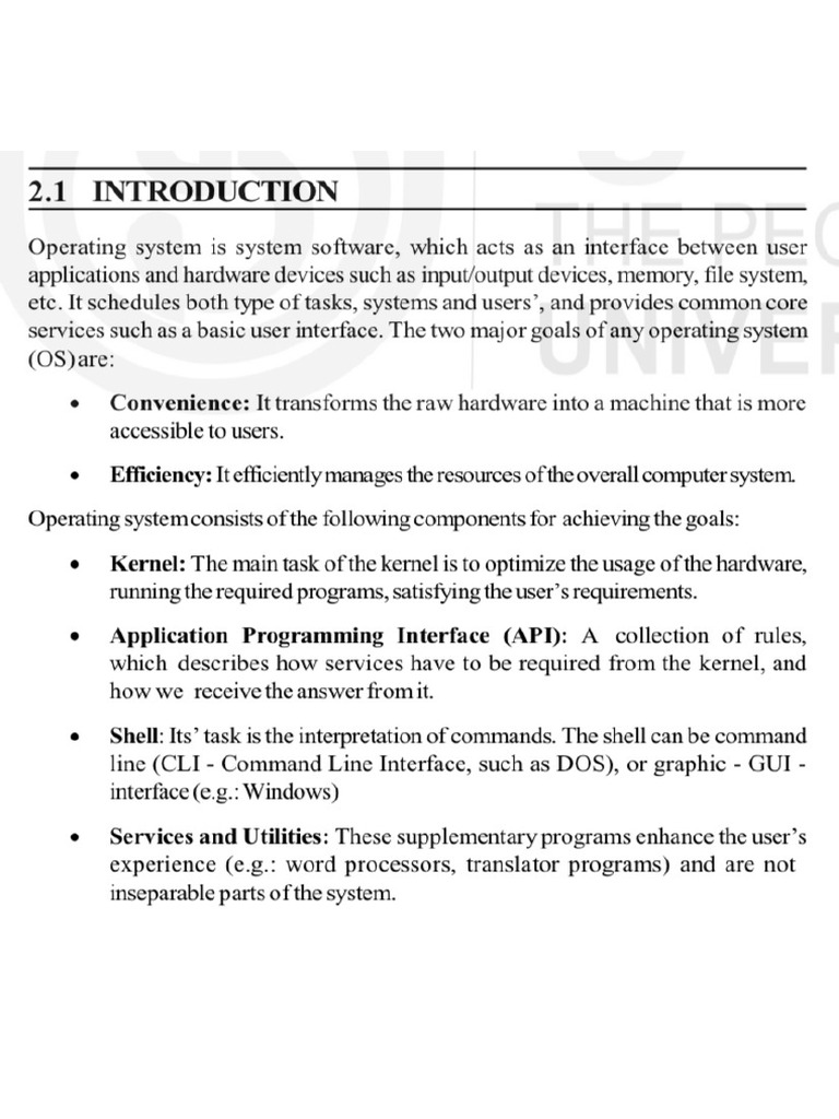 Unit 5. Case Study Till Process Scheduling | PDF