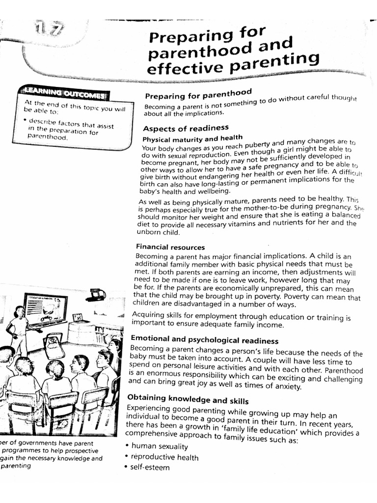 Preparing For Parenthood | PDF