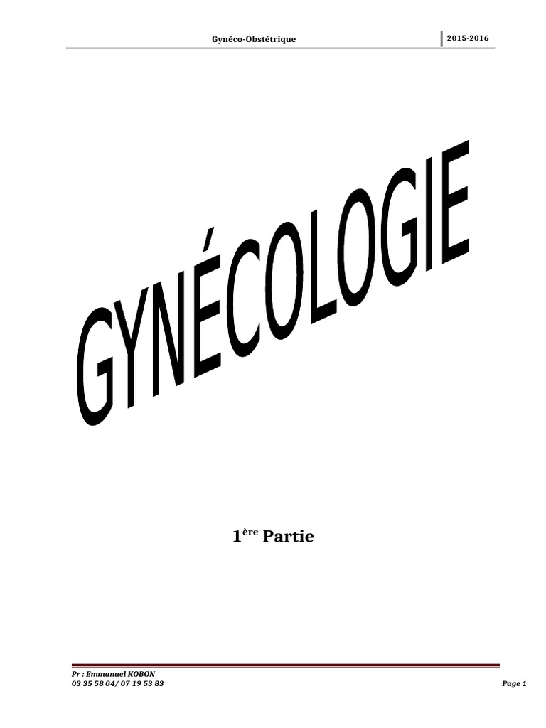 Gyneco H1a | PDF