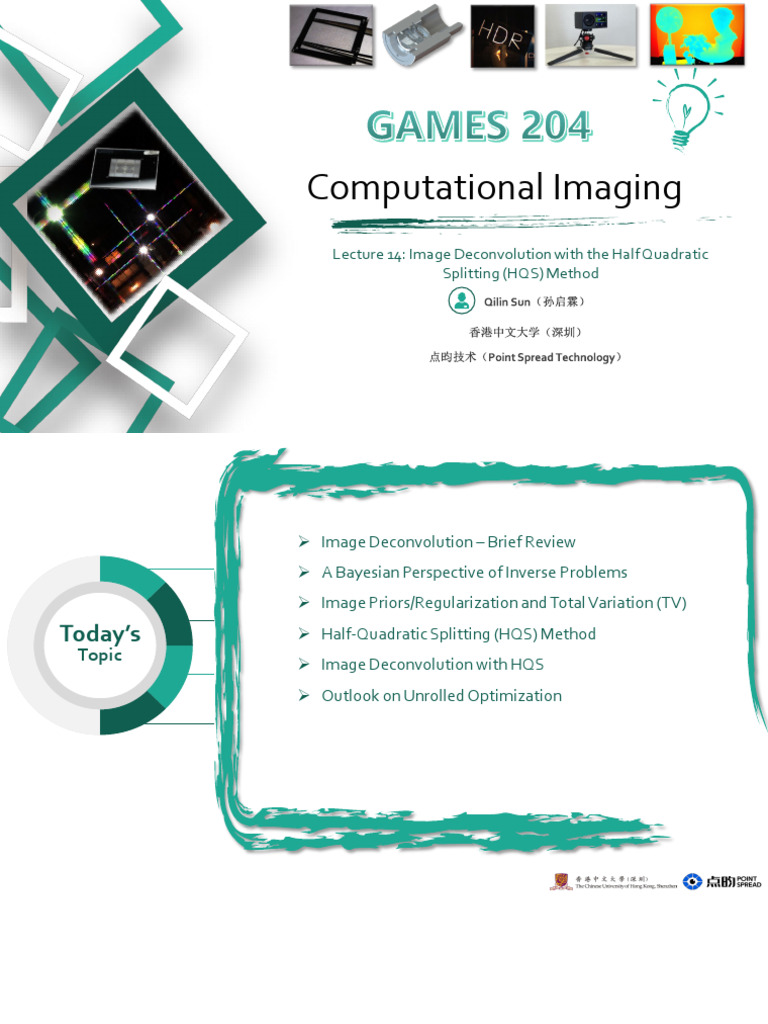 Image Deconvolution via Half Quadratic Splitting | PDF | Inverse ...