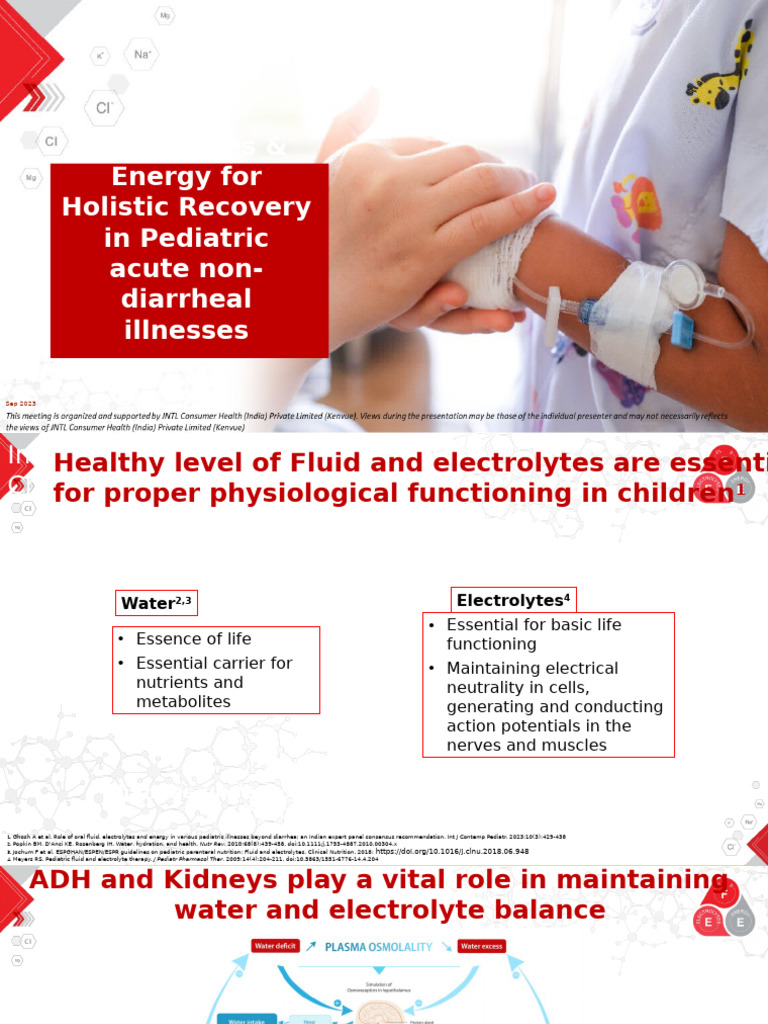 Fluids Electrolytes & Energy For Holistic Recovery in Pediatric Acute ...