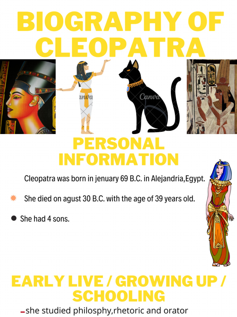 Biography of Cleopatra | PDF