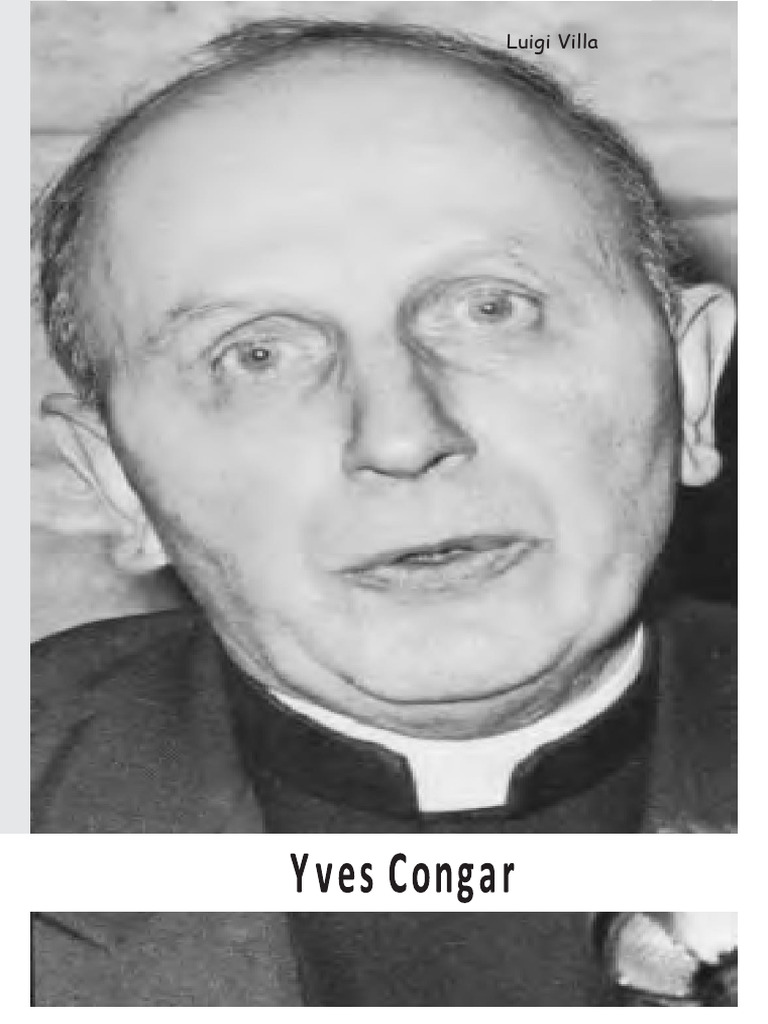 Yves Congar - Luigi Villa | PDF | Iglesia Católica | Concilio Vaticano II