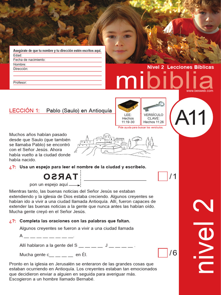 Level2_A11es Pablo | PDF | Bernabé | Pablo el apóstol