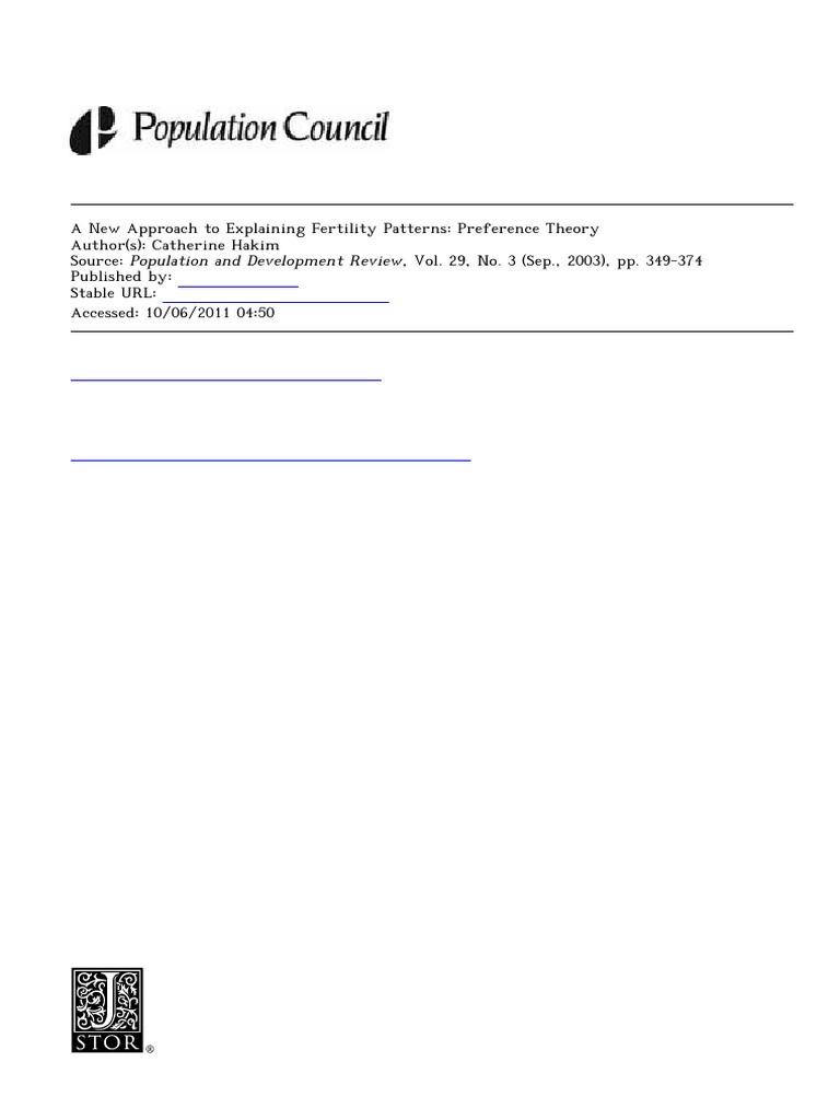 Preference Theory | PDF | Attitude (Psychology) | Policy