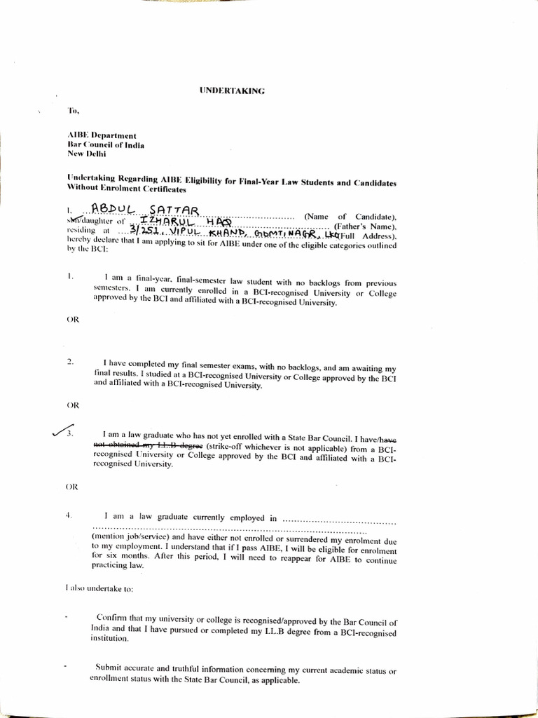 Undertaking | PDF | Justice | Crime & Violence