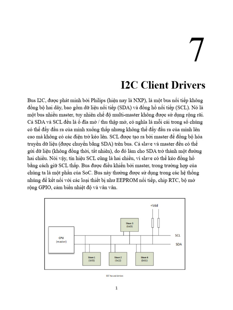 Chapter 7 I2C | PDF