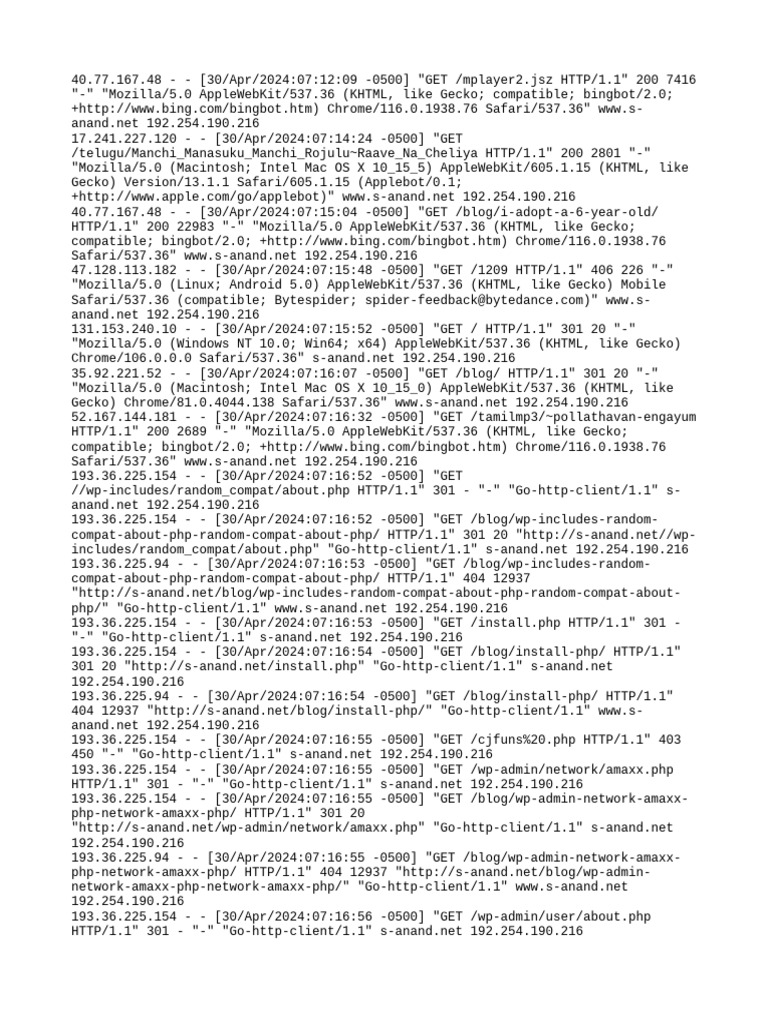 Log | PDF | Safari (Web Browser) | Operating System Families