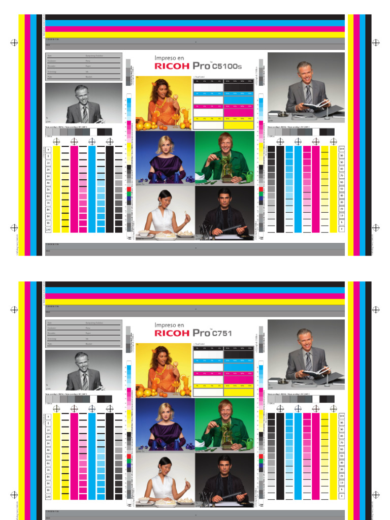 Parámetros de Color y Control de Tinta | PDF | Color | Ligero