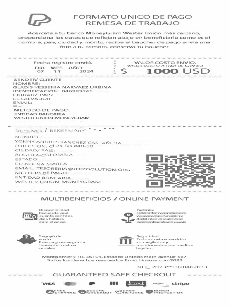 Factura 000000 Pdf Business Bancario