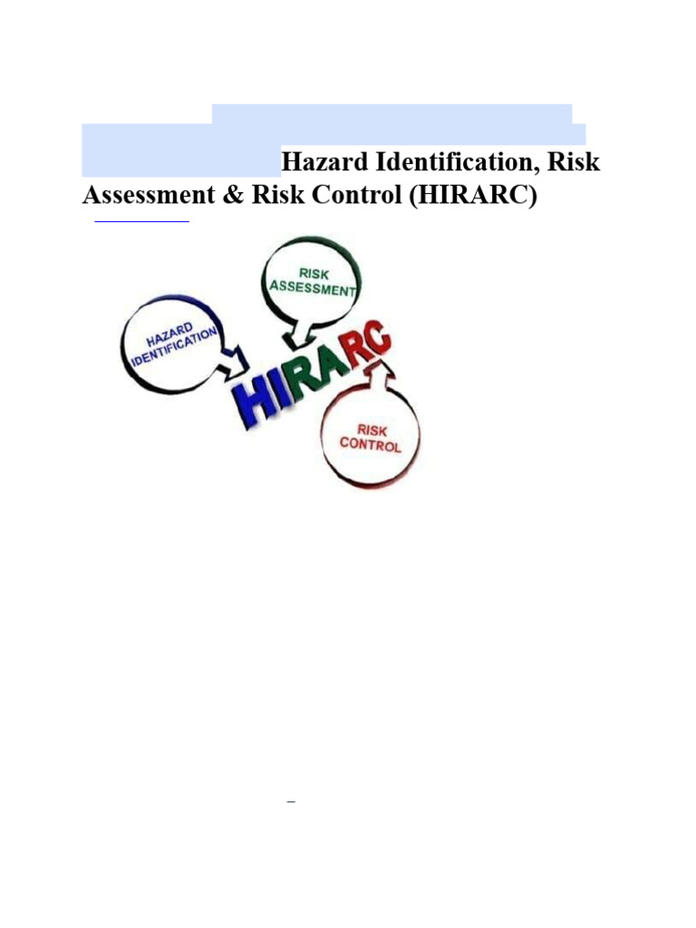 HIRARC untuk K3 di Perusahaan | PDF
