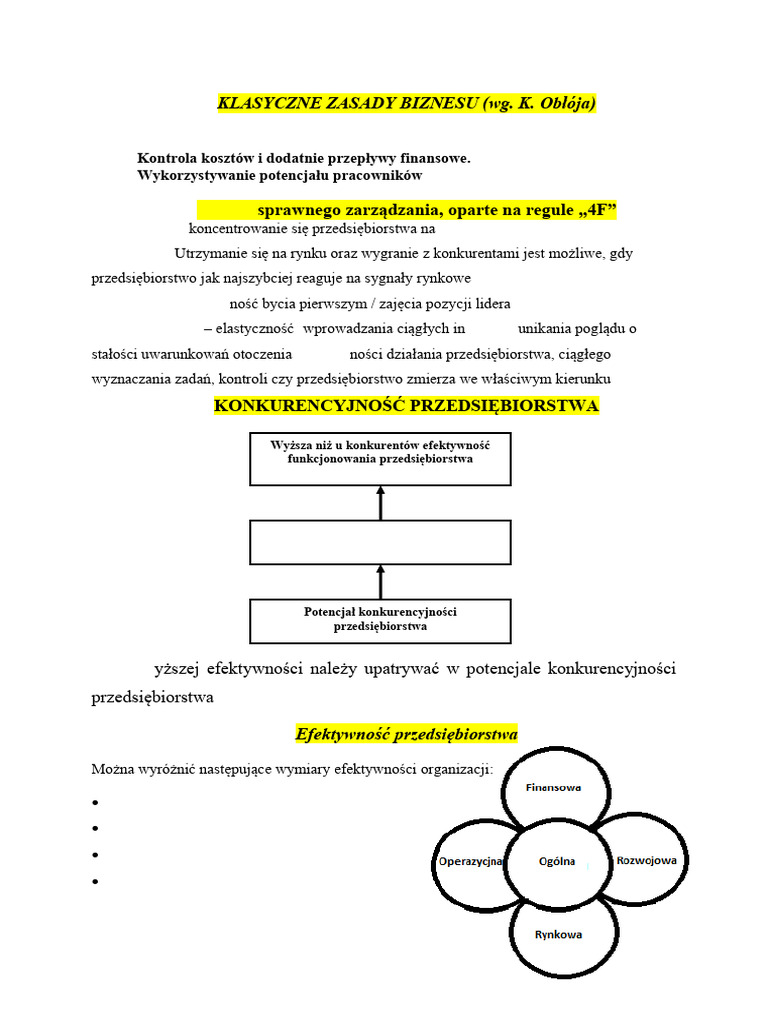Zarzadzanie - Skrocony Skrypt (GULSKI) | PDF