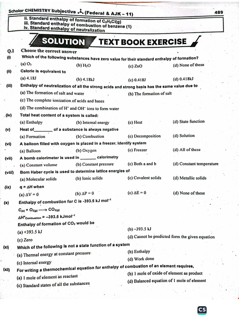 CH 11 Exercise Only | PDF