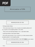 DFA Minimization Practice Problems | PDF | Algorithms | Algorithms And Data Structures