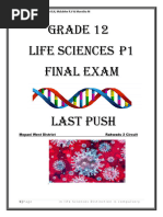 2025 Grade 12 Life Sciences Exam Guidelines | PDF