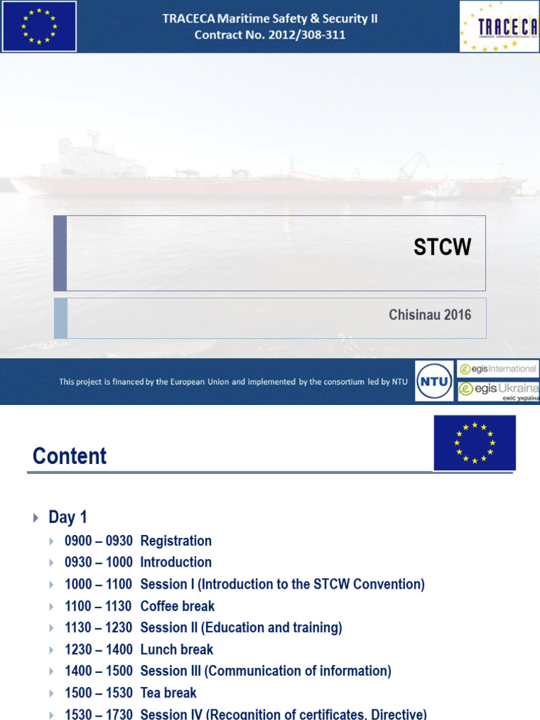 STCW - Implementation in TRACECA Countries - Cleaned | PDF | Educational Assessment | Evaluation