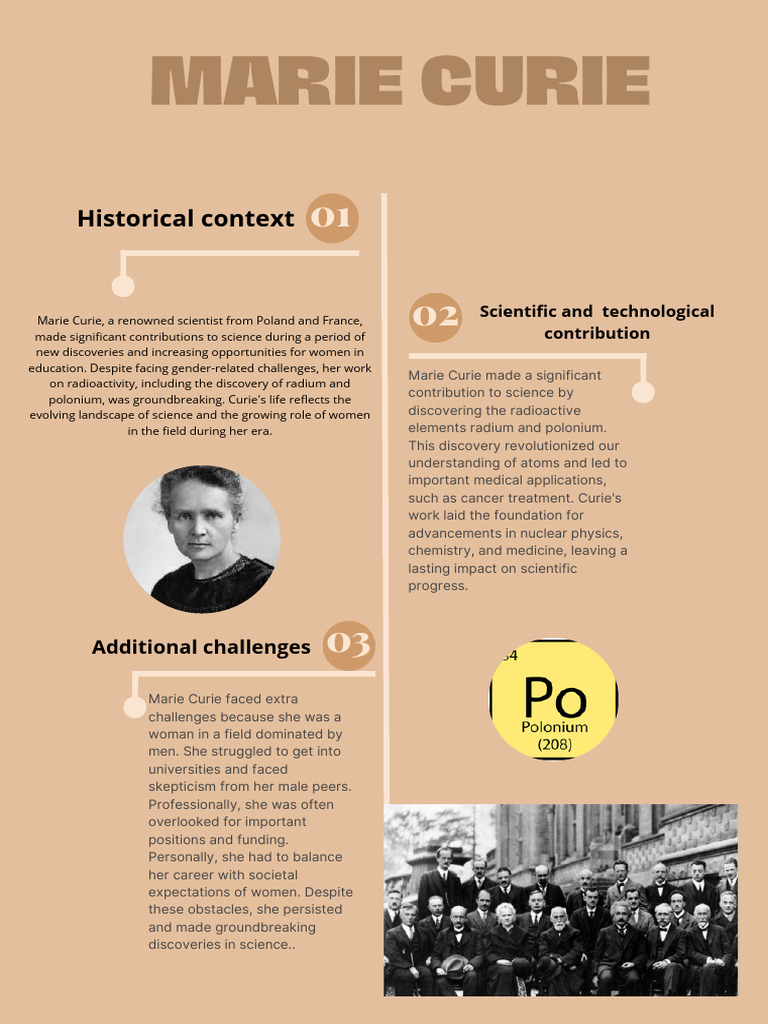 MARIE CURIE | PDF | Marie Curie | Science