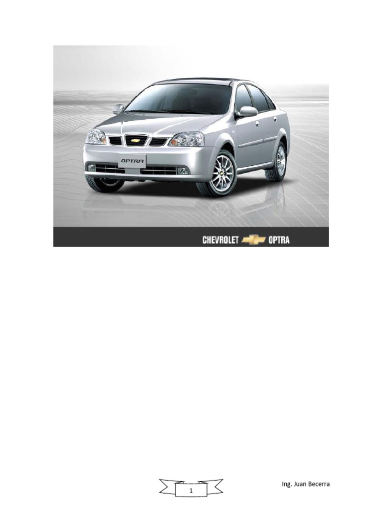 Manual Optra 2005 | PDF | Inyección de combustible | Motores