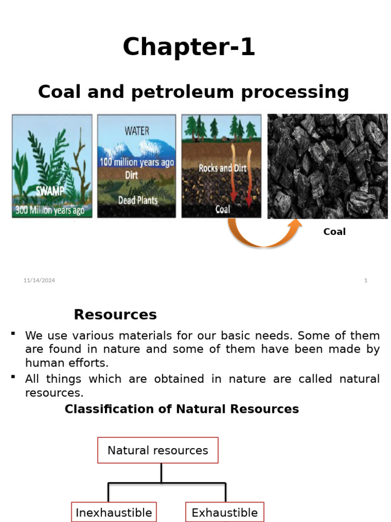 Coal: Origin, Types, and Uses | PDF | Cracking (Chemistry) | Coal