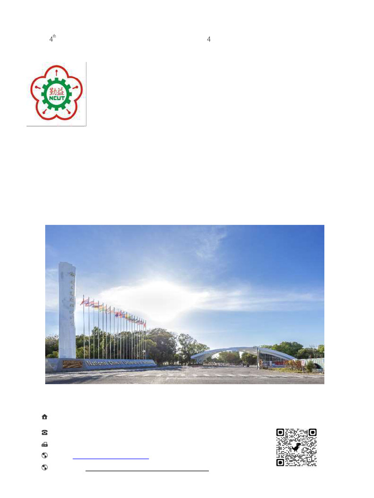 NCUT Spring 2025 International Admissions | PDF | Mainland China ...