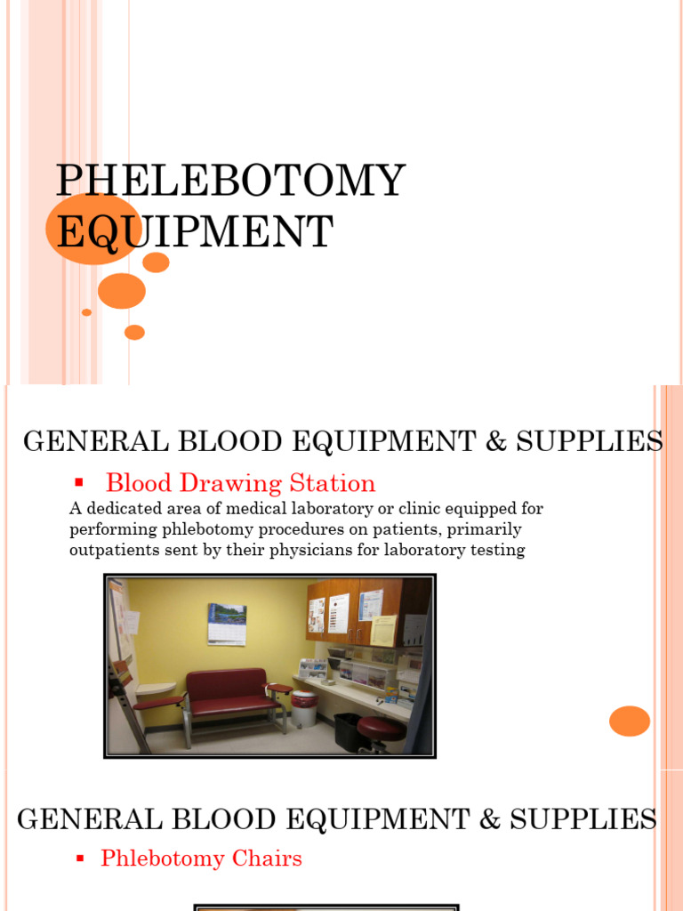 LABORATORY EQUIPMENTS FOR PHLEBOTOMY Act 3 4 | PDF | Medical ...