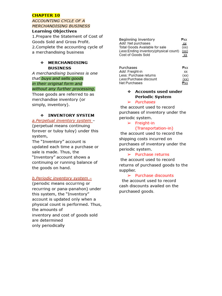 FAR 1 Chapter 10-13 Notes | PDF | Partnership | Equity (Finance)
