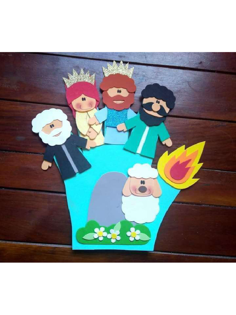 Moldes Luva Elias No Monte Carmelo Tia - Keké | PDF