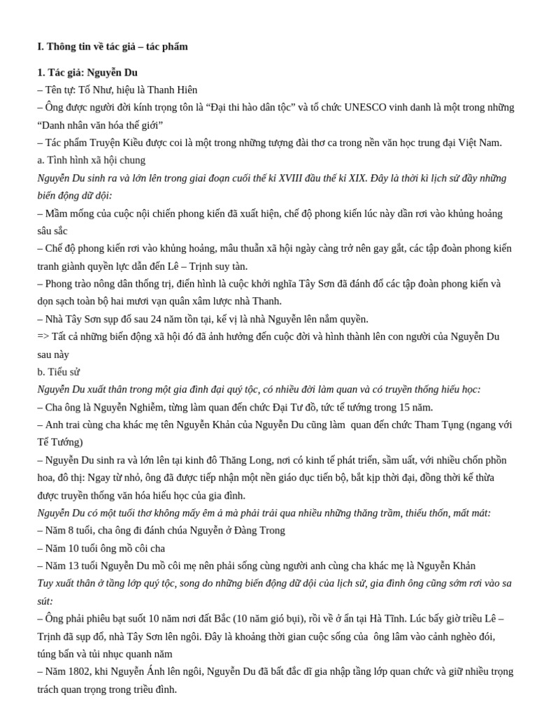 TRUYỆN KIỀU kieu kieu | PDF