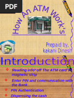 ATM Machine Operation and Components | PDF | Automated Teller Machine ...