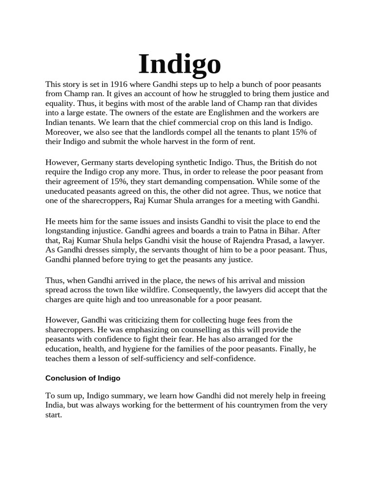 INDIGO | PDF