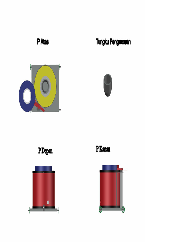 Tungku Pengecoran (2) - Model | PDF