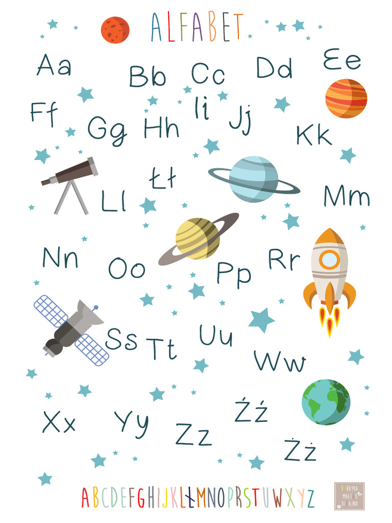 Alfabet Kosmos | PDF