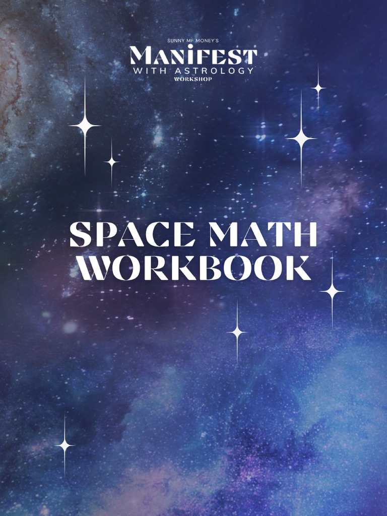 Space Math Worksheet 1 | PDF