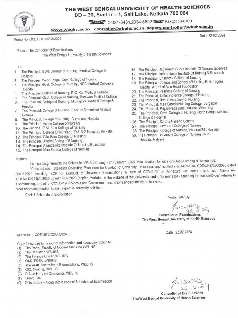 B.SC Nursing Part IV | PDF