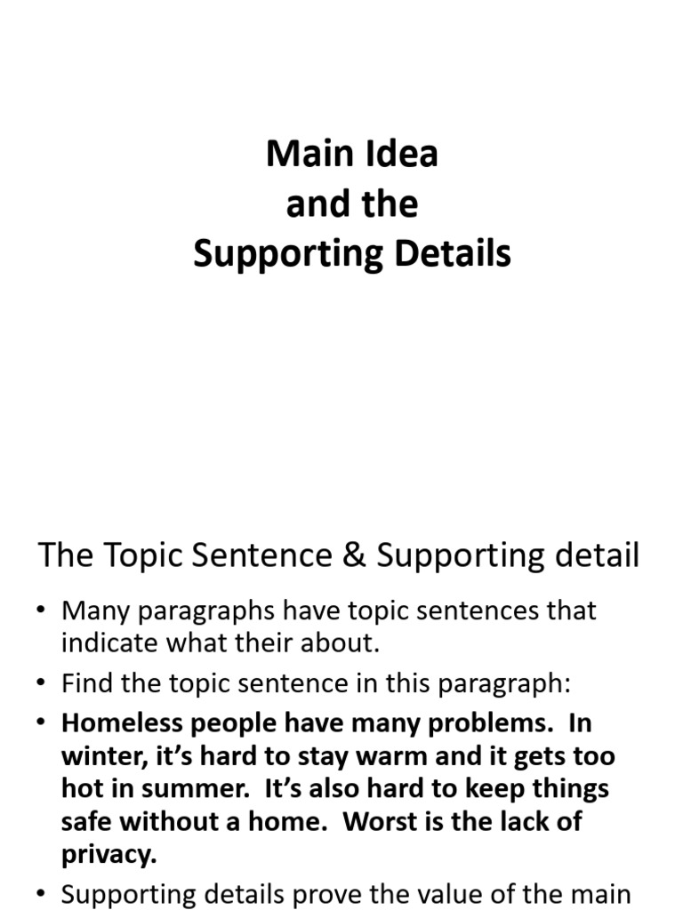 Week 2 - Stated Implied Main Idea | PDF | Fear | Cognition