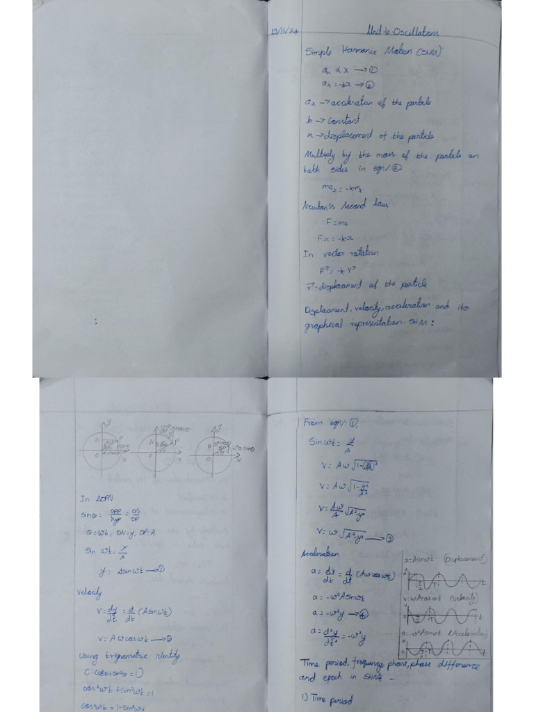 Physics Online Class Work | PDF