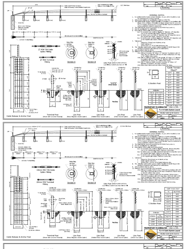 TL4 4 Cable Drawings | PDF