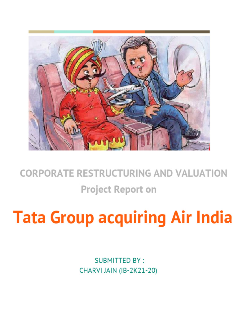 Tata Group's Acquisition of Air India | PDF | Airlines | Mergers And ...