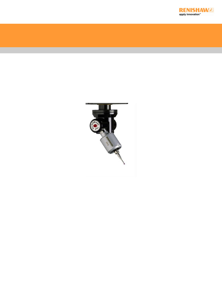 H 1000 5021 08 B Touch Trigger Probe Systems UG | PDF | Electrical ...