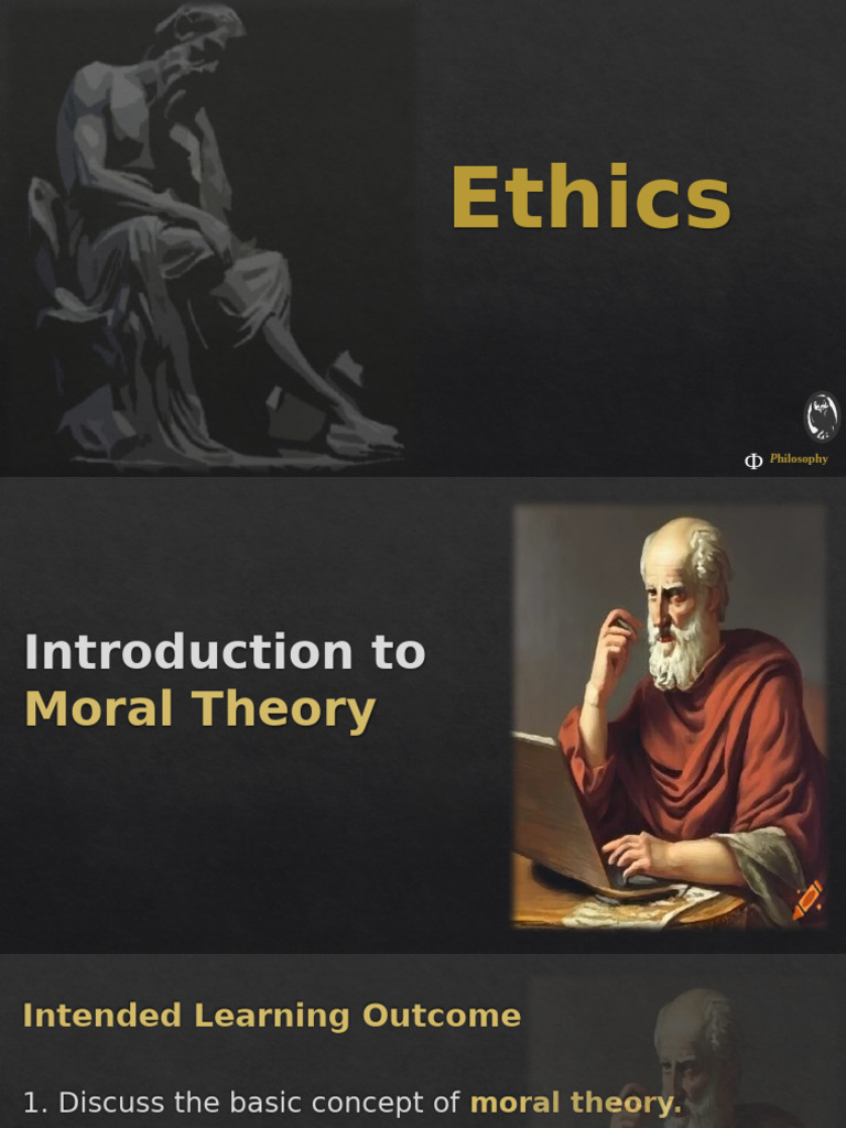 Introduction To Moral Theories | PDF | Morality | Theory