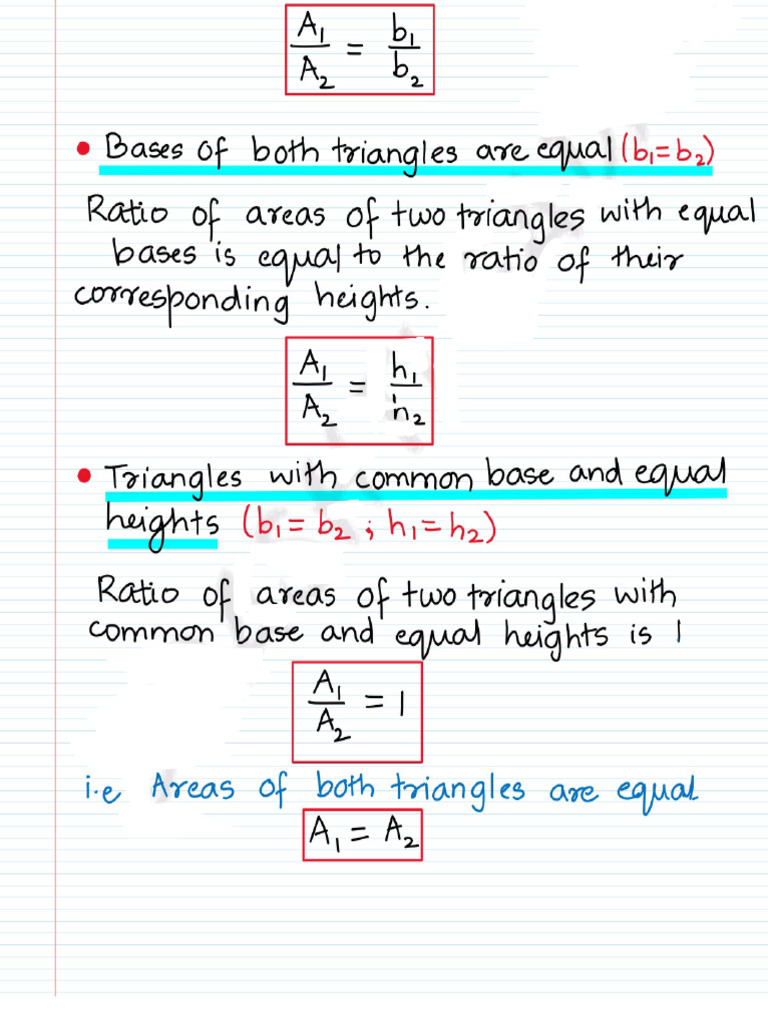 Geometry Formulae | PDF