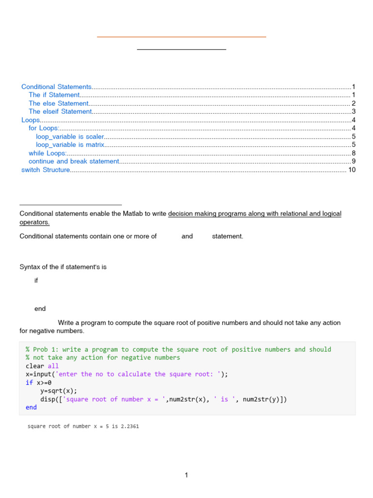 Ak Sir Conditional Statement Loops Pdf Control Flow Computer Programming