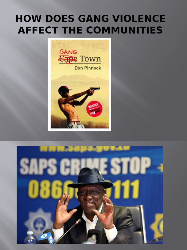 Oratilwe - How Does Gang Violence Affect The Communities | PDF