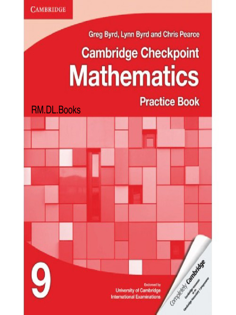 Cambridge Checkpoint Mathematics Practice Book Grade 9 | PDF | Religion ...