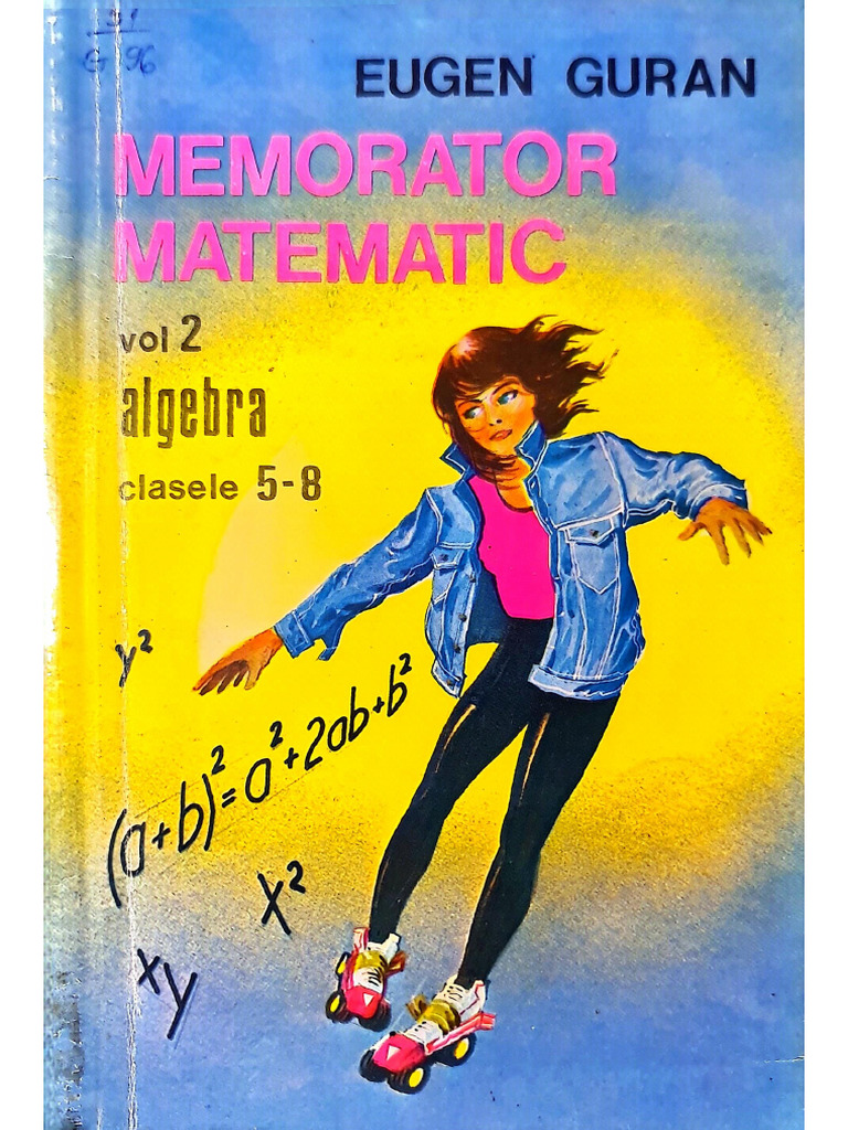 Eugen Guran - Memorator Matematic Vol. 2 Algebra Clasele V-VIII | PDF