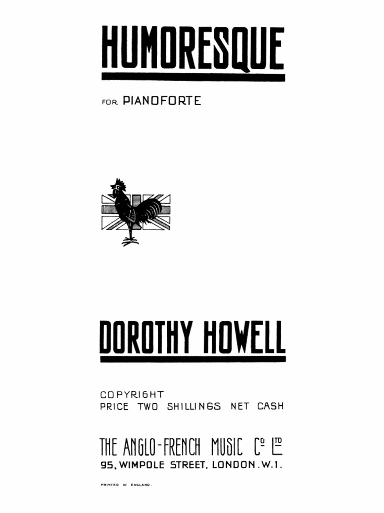 Dorothy Howell Humoresque | PDF