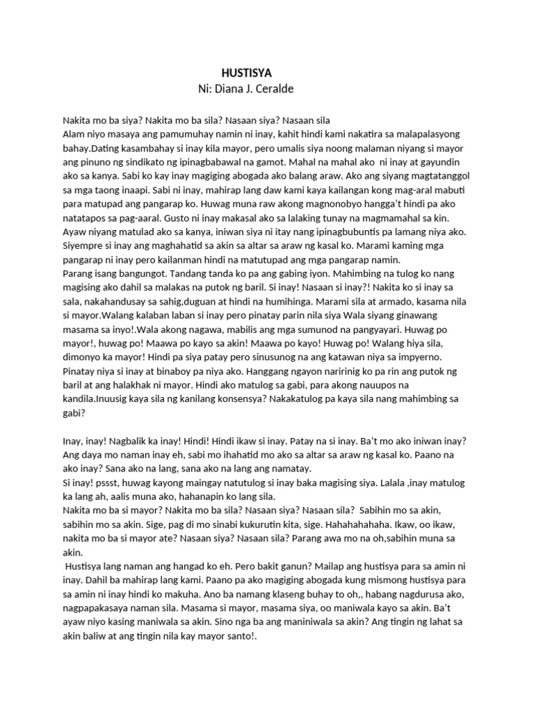 HUSTISYA | PDF