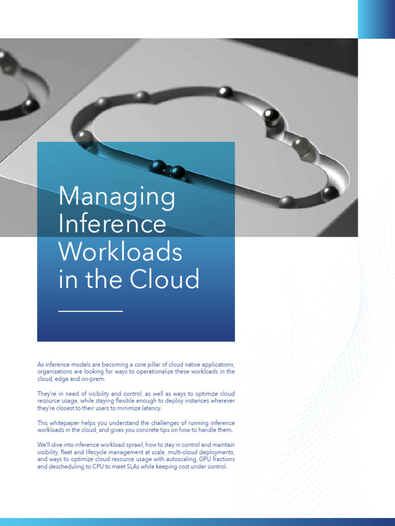 Managing Inference Workloads in the Cloud | PDF | Graphics Processing ... Managing Inference Workloads in the Cloud | PDF | Graphics Processing ...