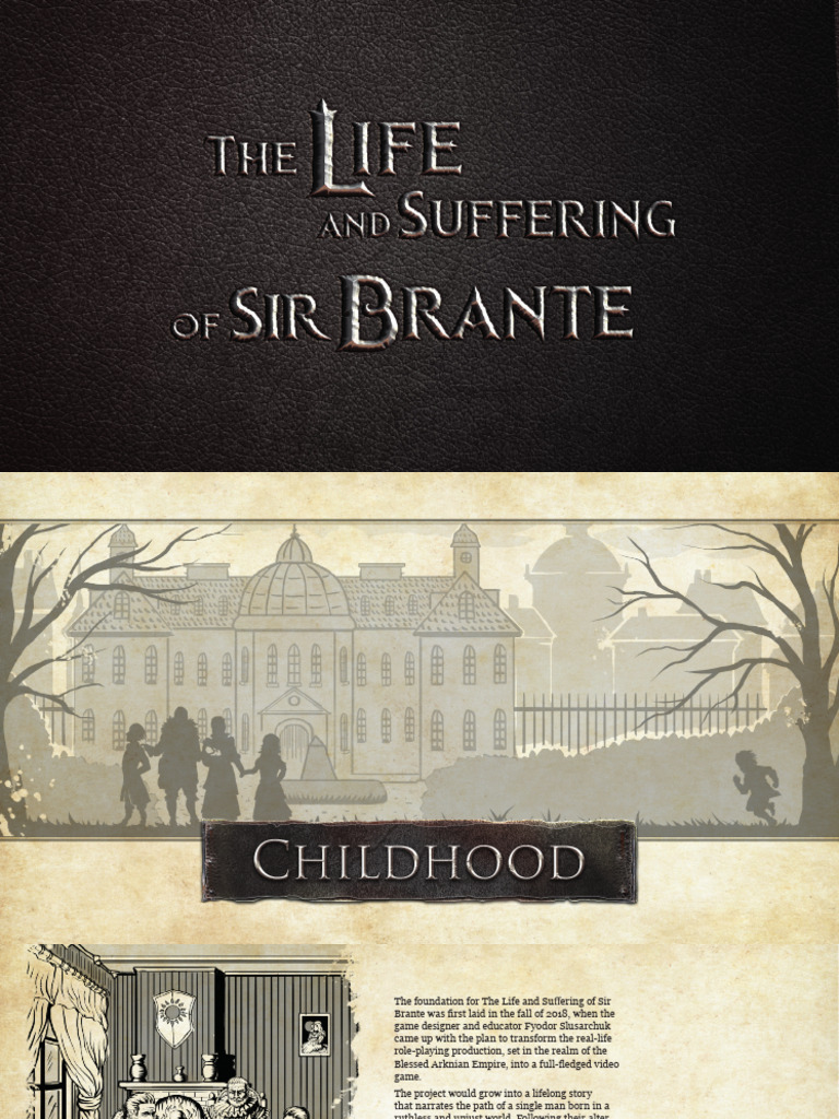 Sir Brante | PDF | Role Playing Games