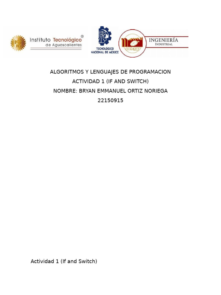 Algoritmos y Lenguajes de Programacion | PDF | Celsius | Yen japonés